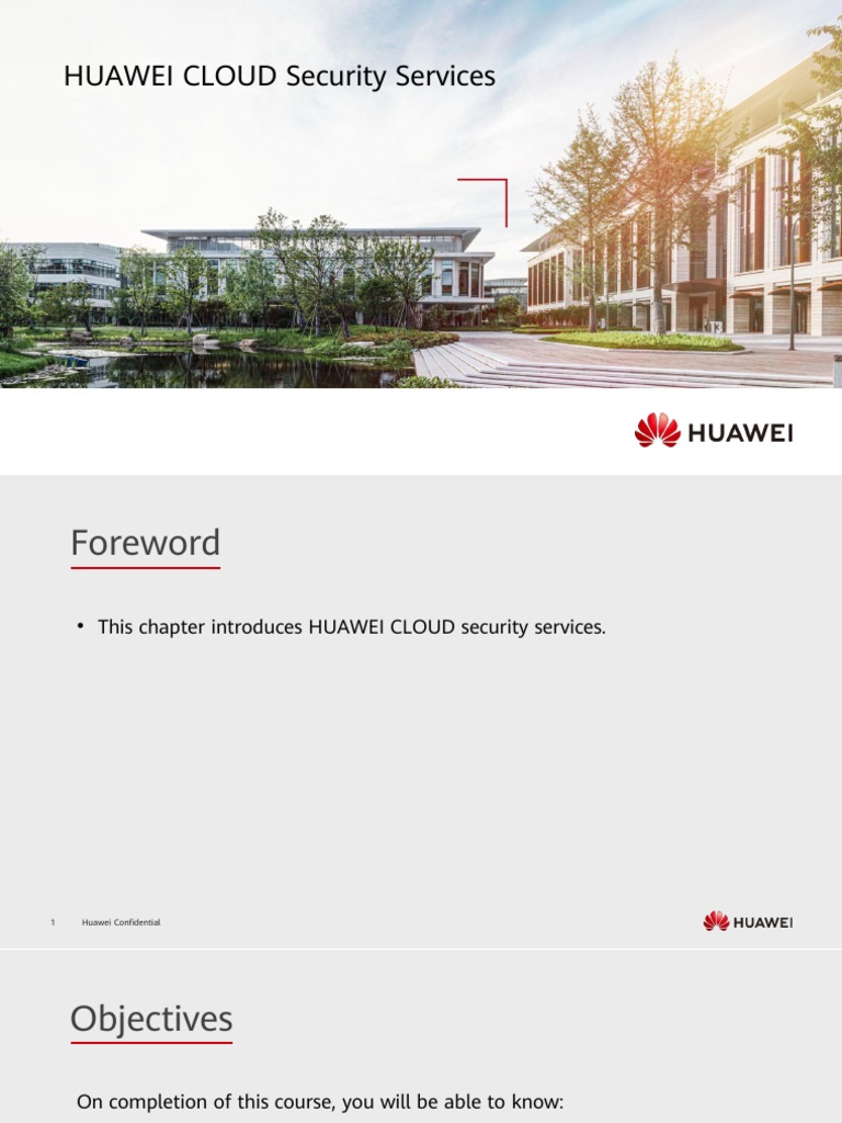 HUAWEI CLOUD Security Services | PDF | Vulnerability (Computing ...