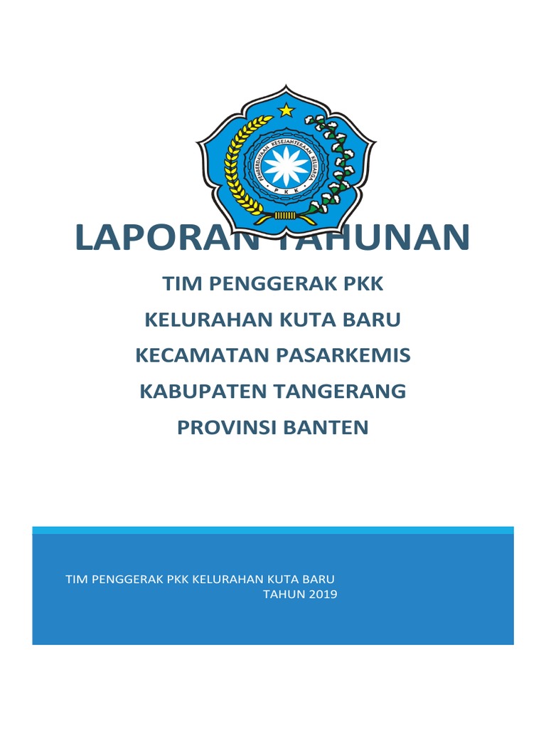 PKK - Laporan Tahunan PKK Kelurahan | PDF | Ilmu Sosial