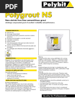 Sika Grout - 114 Sa | PDF | Concrete | Rust