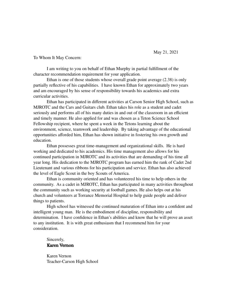 Ethan Murphy 1 | PDF