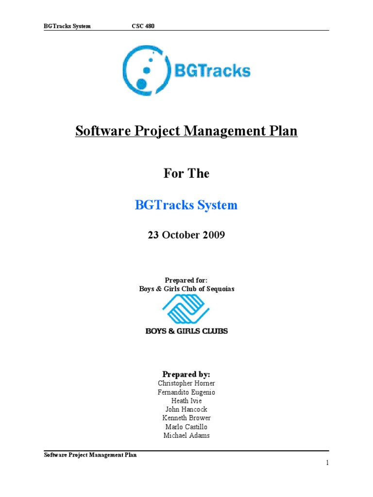 Software Project Management Plan | PDF | Internet & Web | World Wide Web