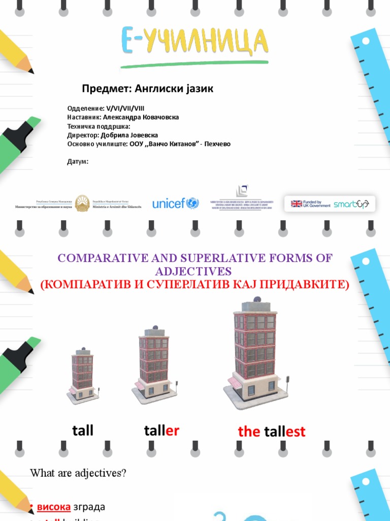 Comparative and Superlative Forms | PDF