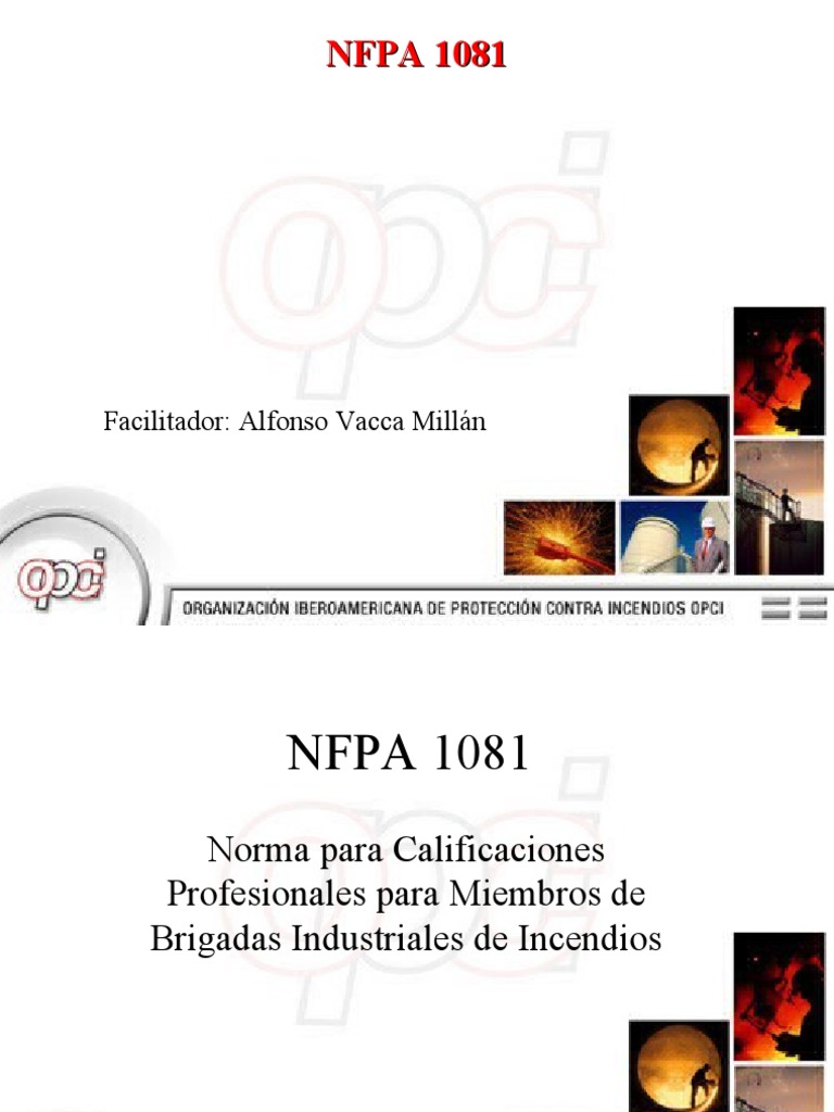 NFPA 1081: Calificaciones Brigadas Incendios | PDF | Business
