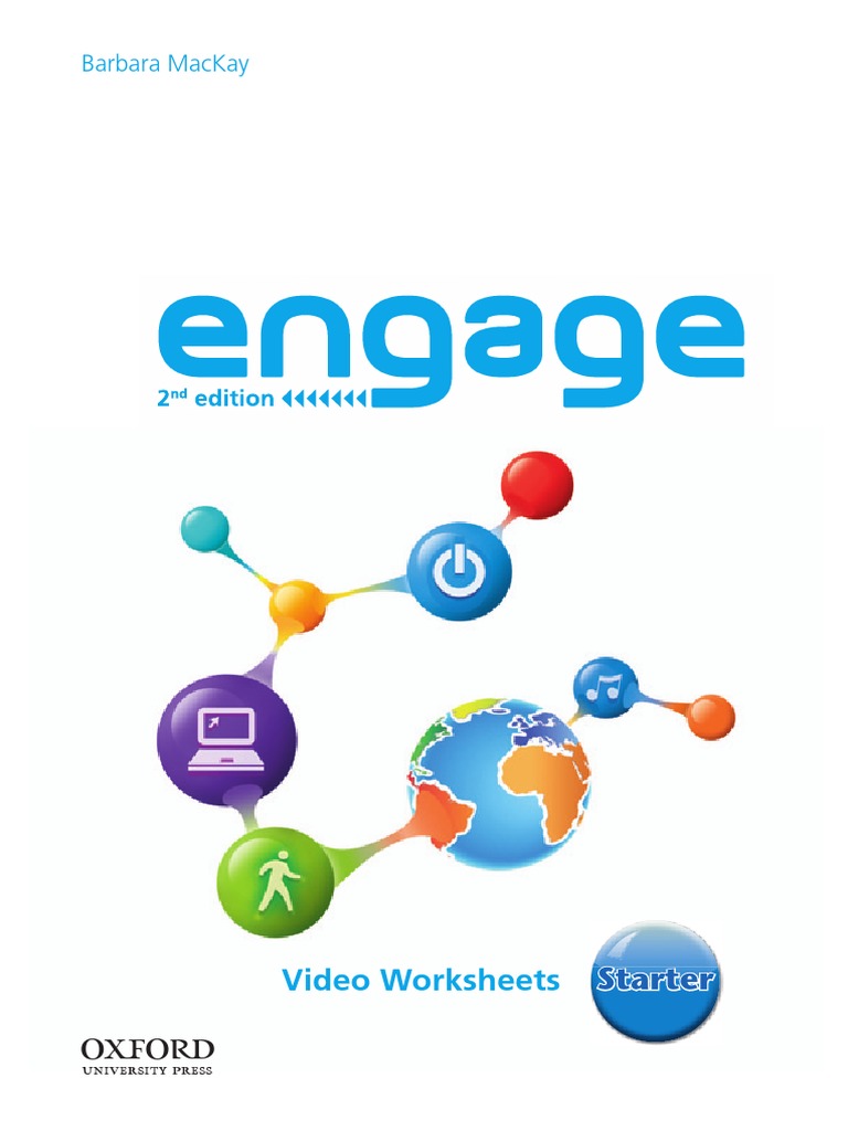 Engage 2nd Edition Starter Video Worksheets All Units Color | PDF ...