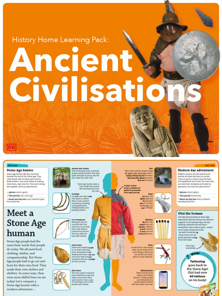 Ancient Civilisations: History Home Learning Pack | PDF | Ancient Egypt ...