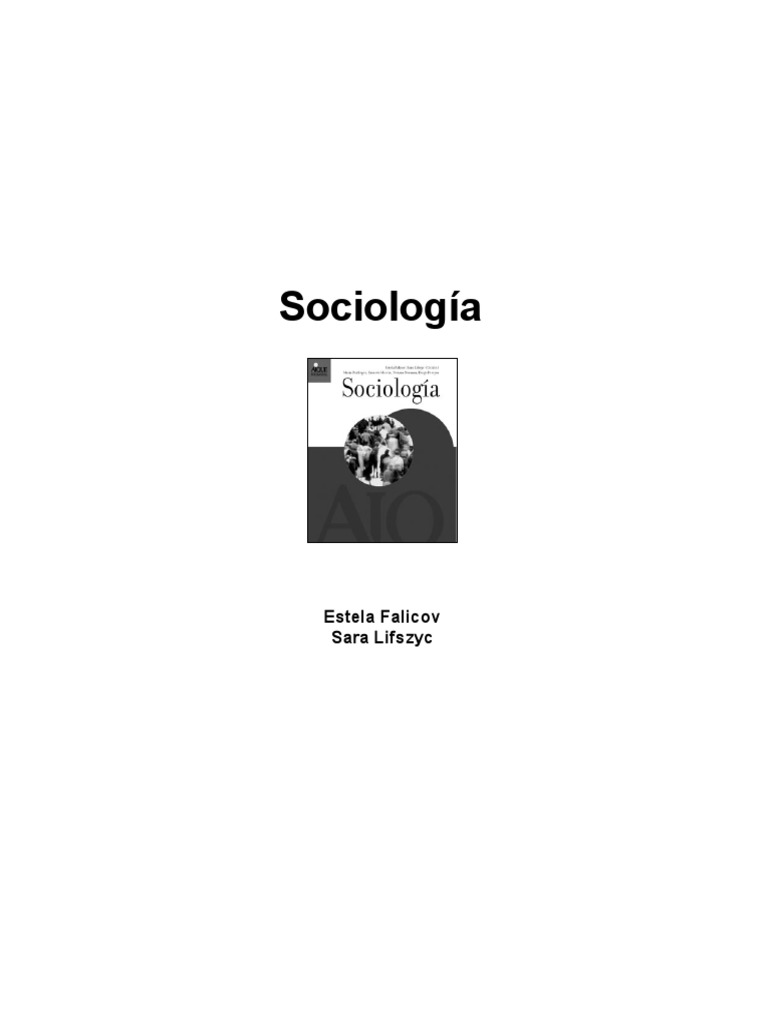 Libro Aique Sociologia Manual | PDF | Estratificación social | Sociedad