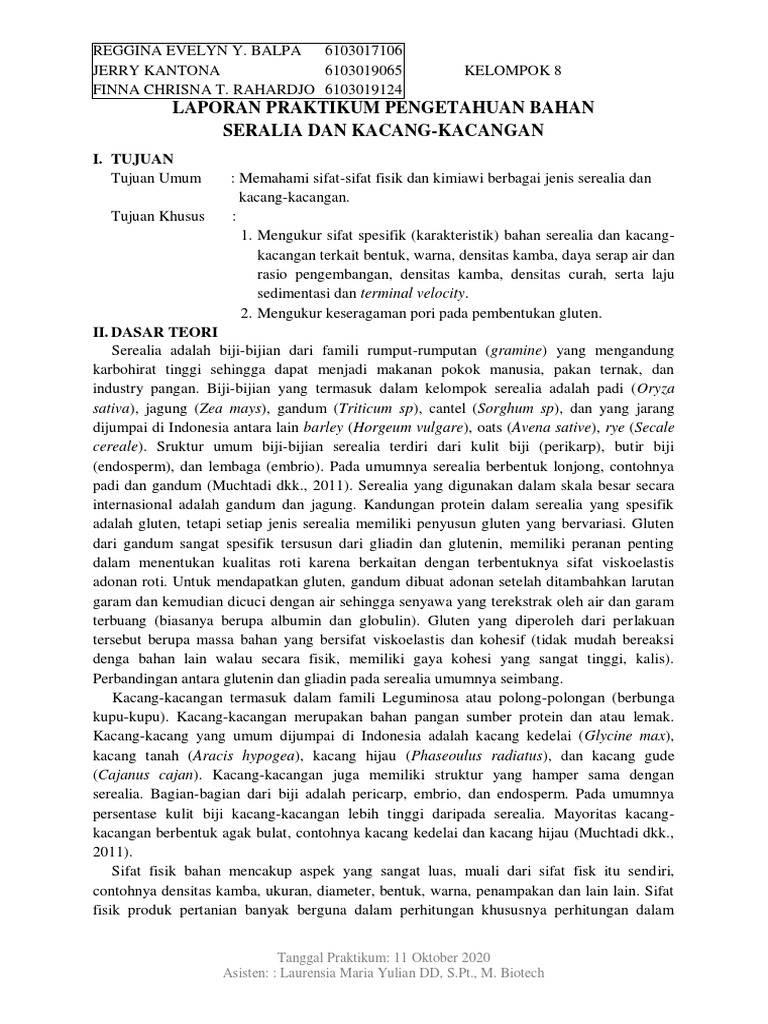 PB - Serealia Dan Kacang-Kacangan | PDF