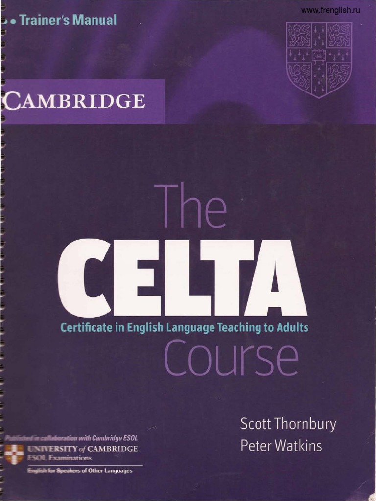 The Celta Course Trainers Manual | PDF