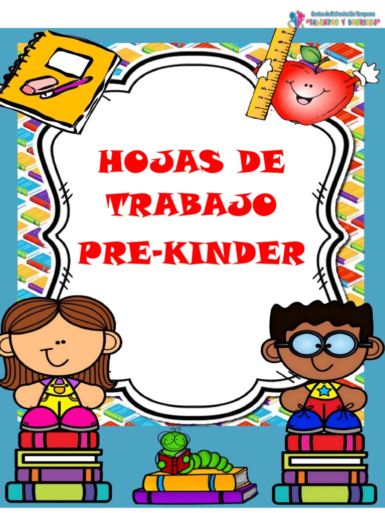Hojas de Trabajo Pre Kinder | PDF
