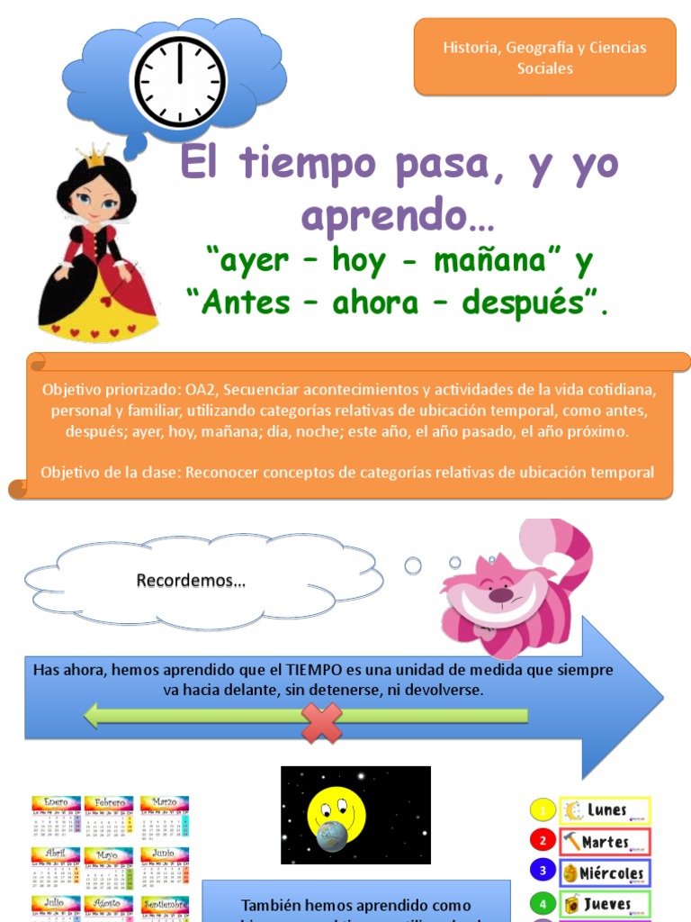 Actividades de Tiempo para Preescolar | PDF | Hora