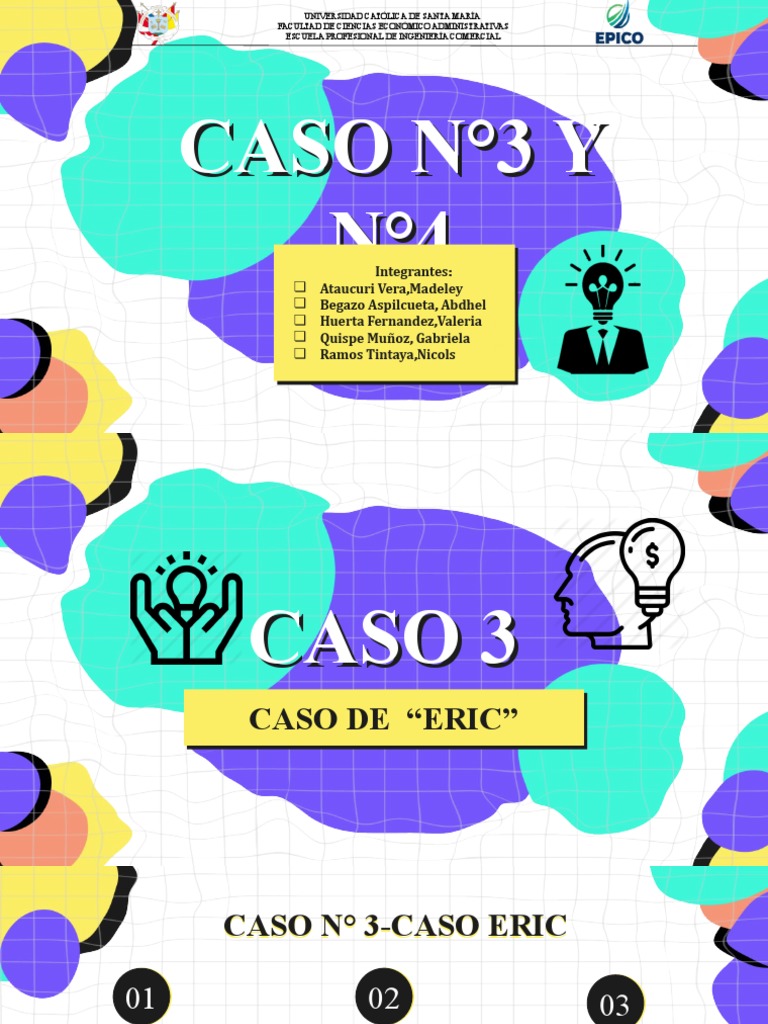 Exposición-Caso N°3 y #4 | PDF | Empresas | Planificación