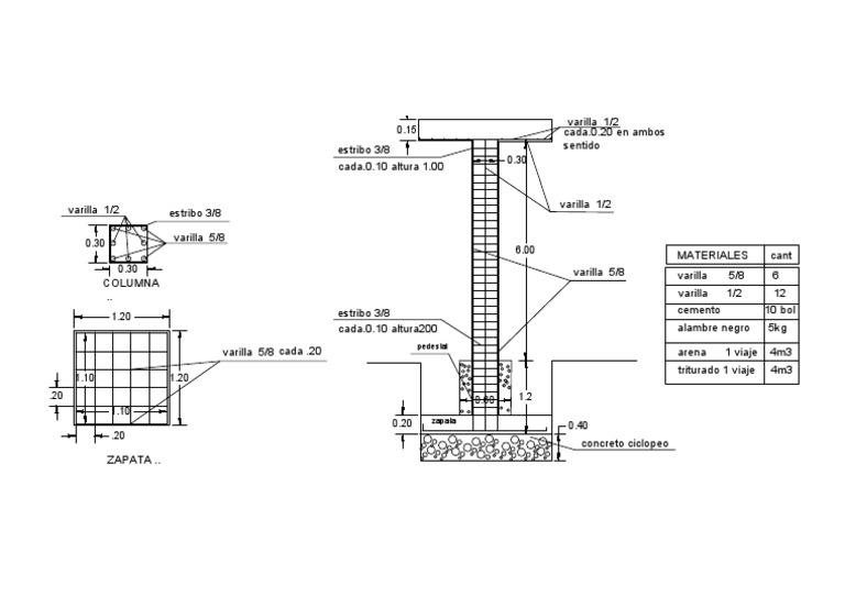 Columna Tanque Elevado Ruby-Modelo | PDF