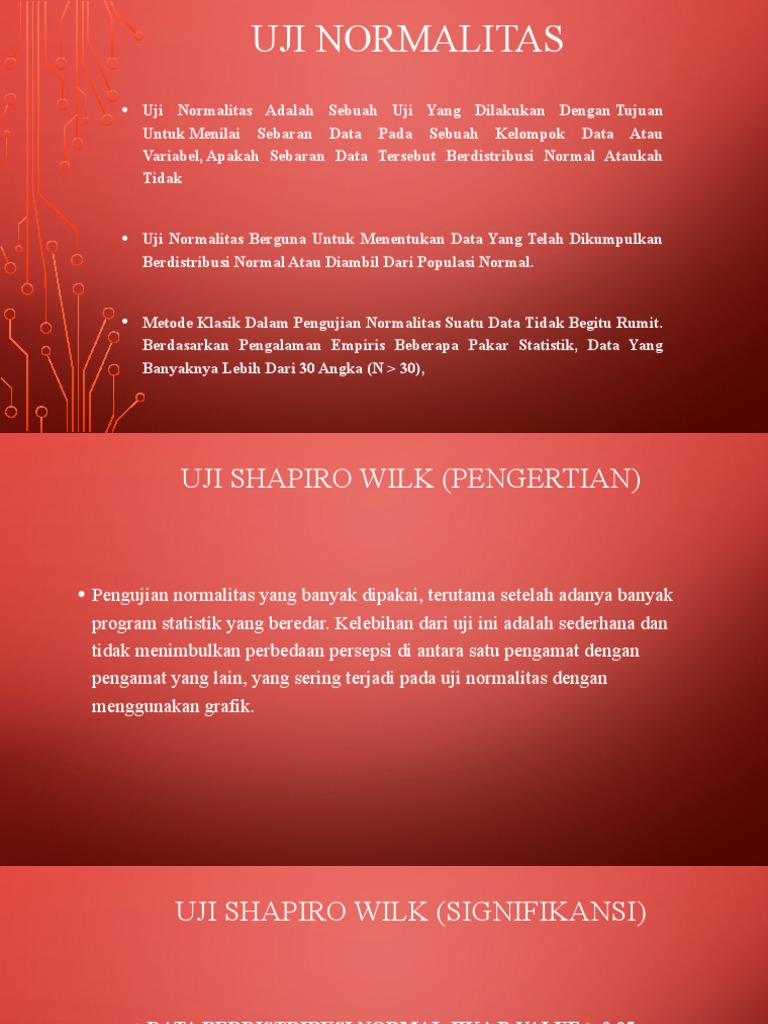 02 - Uji Normalitas - Shapiro Wilk | PDF
