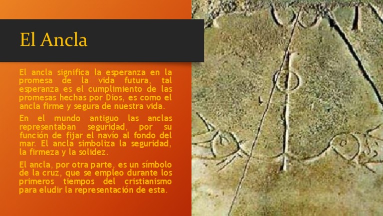El Ancla - Simbología en El Arte Paleocristiano | PDF