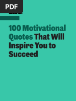 12 Inspiring Quotes for Motivation | PDF
