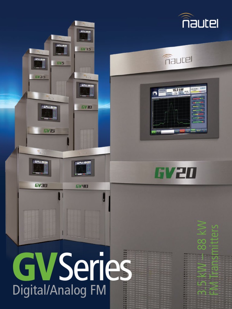 GV Series Brochure | PDF | In Band On Channel | Transmitter