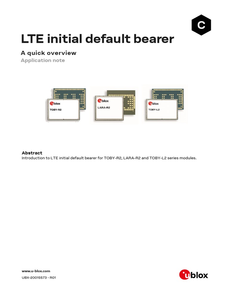 LTE Initial Default Bearer: A Quick Overview | PDF | Default (Computer ...