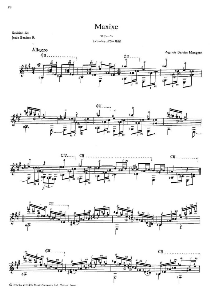 Barrios. Maxixe | PDF