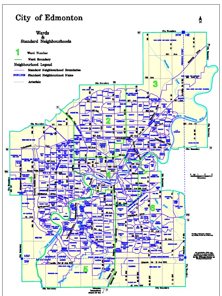 2007 Edmonton Neighborhood Map | PDF