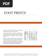Footprint Casting for Forensic Analysis | PDF | Plaster | Crime Scene