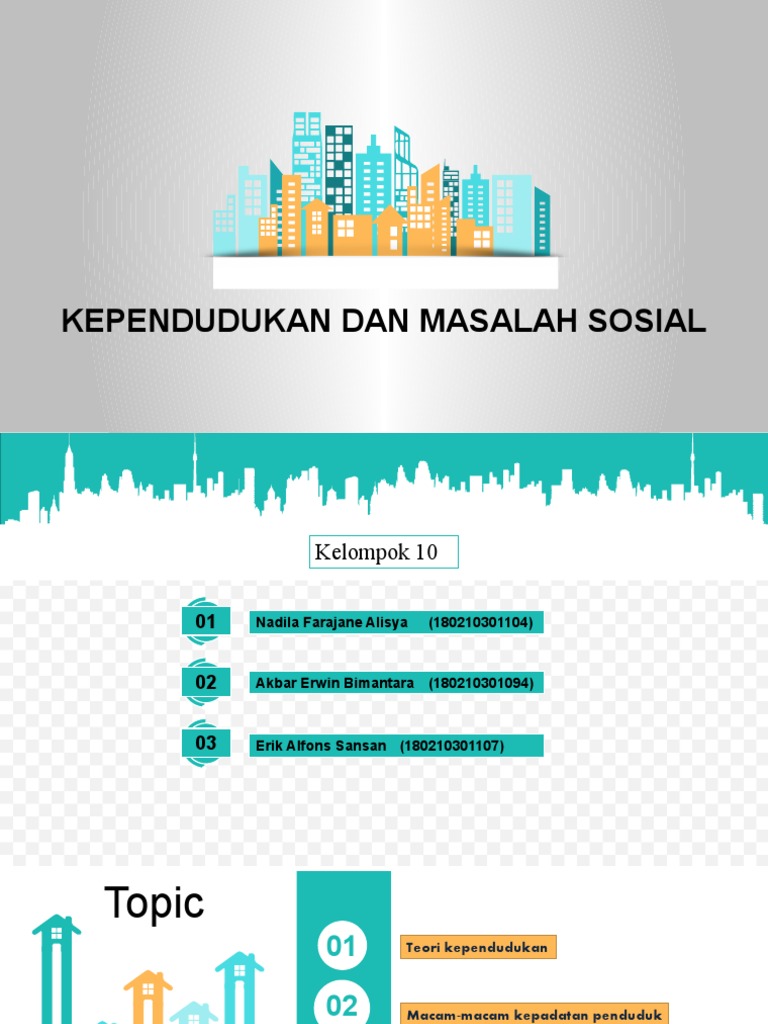 10 PPT Ekonomi Kependudukan - Kelompok 10 | PDF | Ilmu Sosial