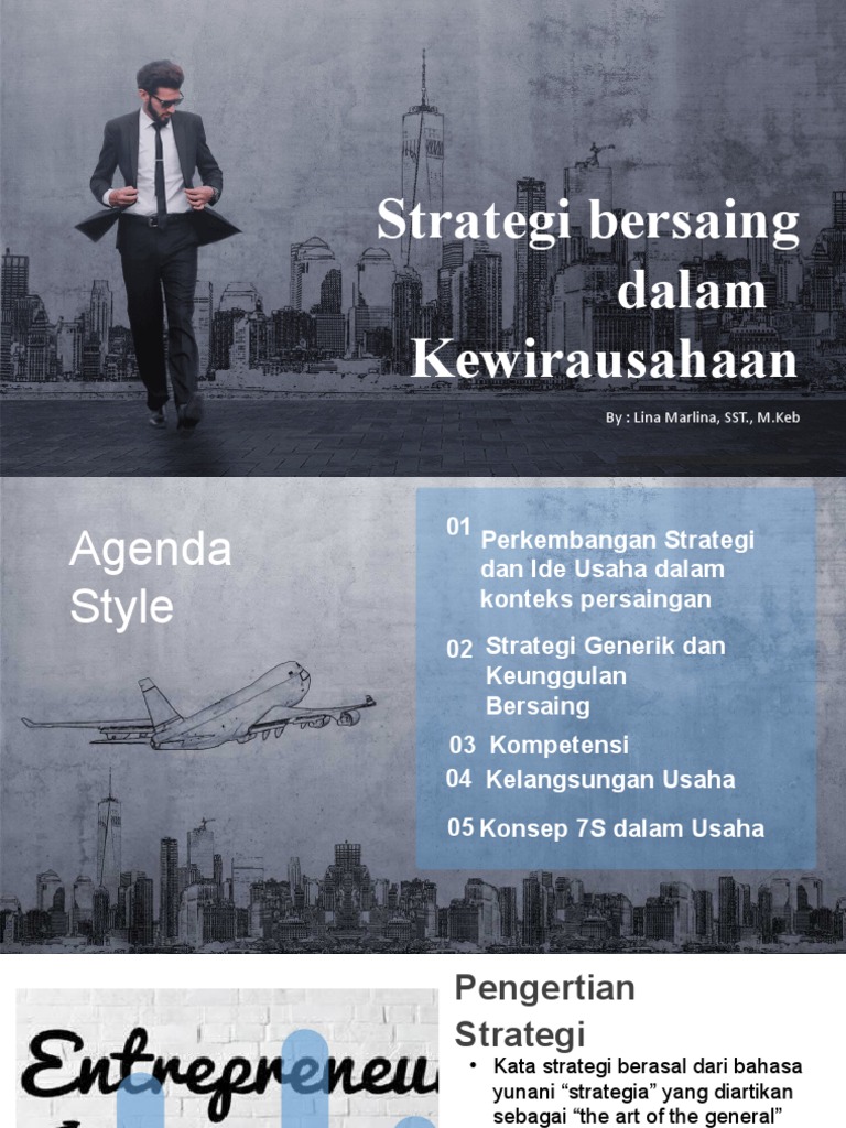 Strategi Bersaing Dalam Kewirausahaan | PDF | Pengembangan Diri