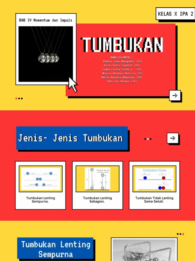 Jenis Jenis Tumbukan | PDF