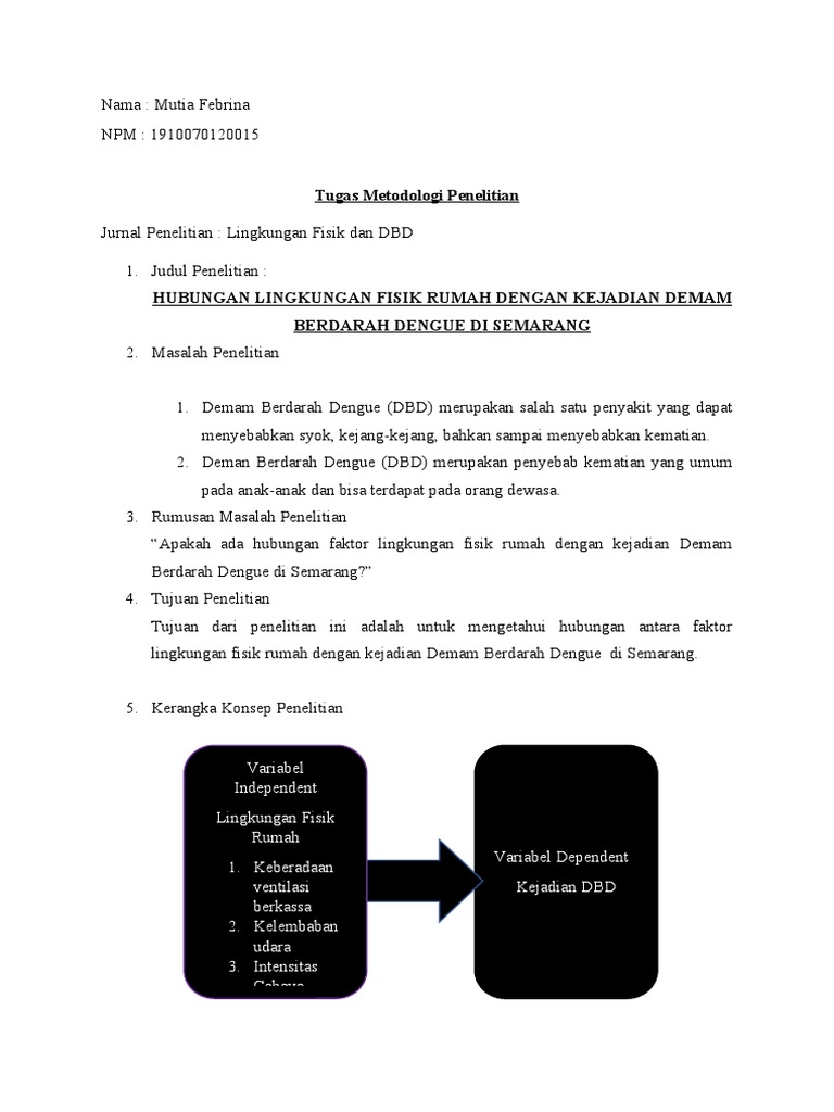 Tugas 2 Metlit Mutia Febrina | PDF