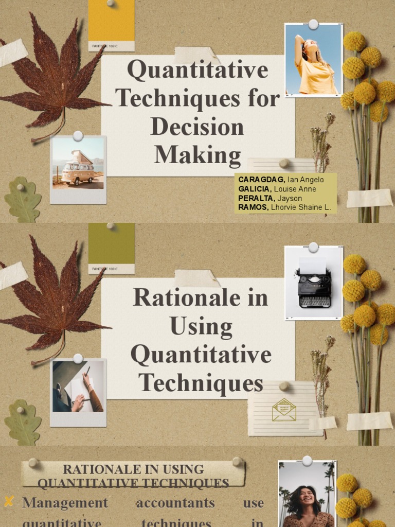 Quantitative Techniques in Decision Making | PDF | Linear Programming ...