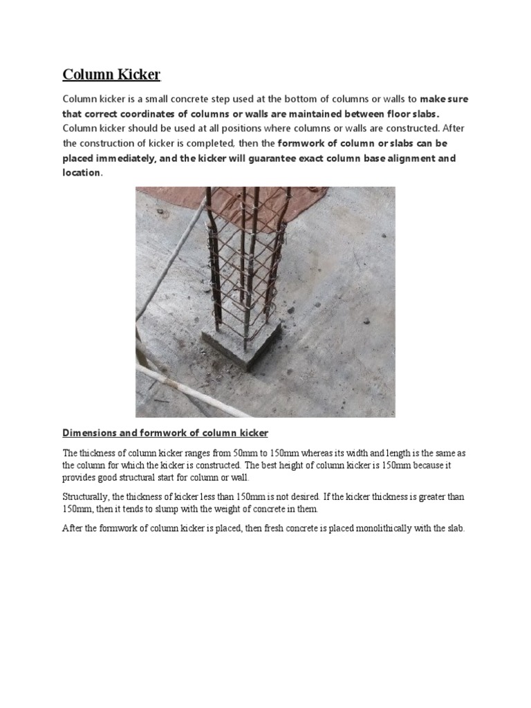 Column Kicker: That Correct Coordinates of Columns or Walls Are ...