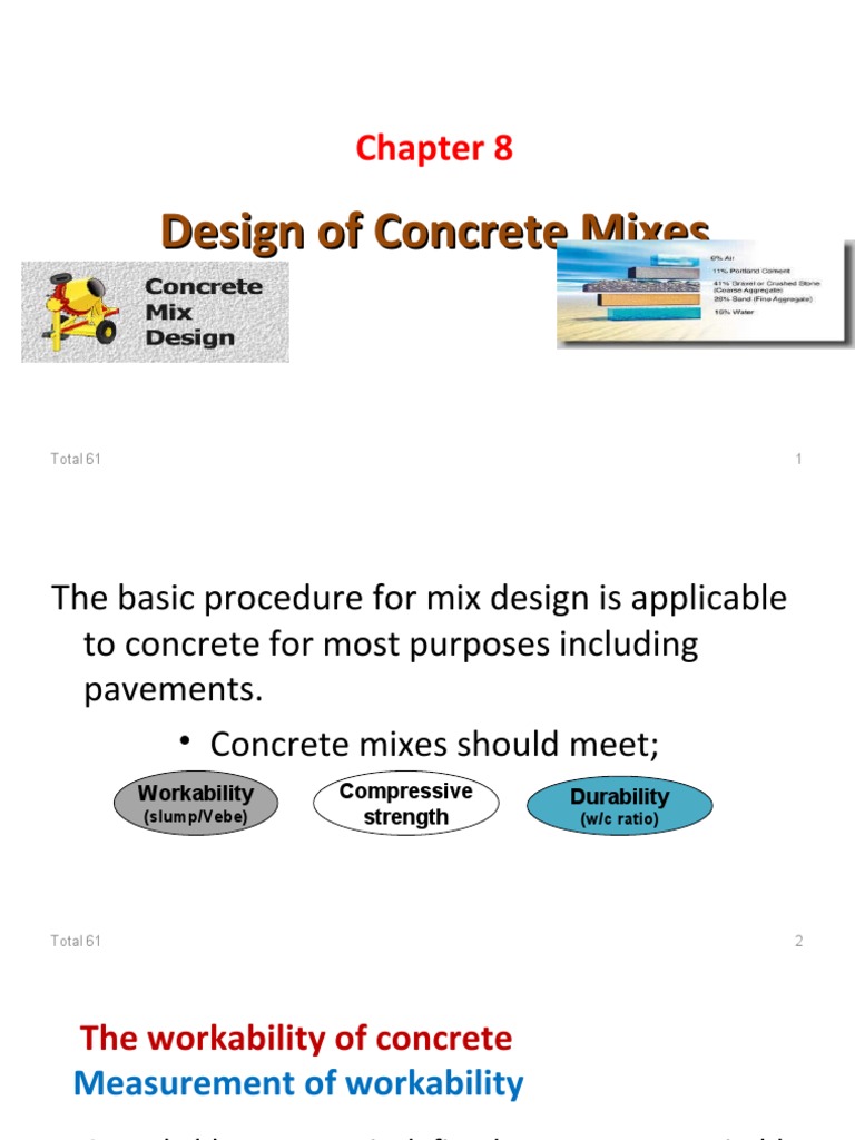 8 Mix Design Calculations | PDF | Concrete | Normal Distribution
