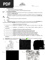 Worksheet W 5 ESP2 3rd QTR | PDF