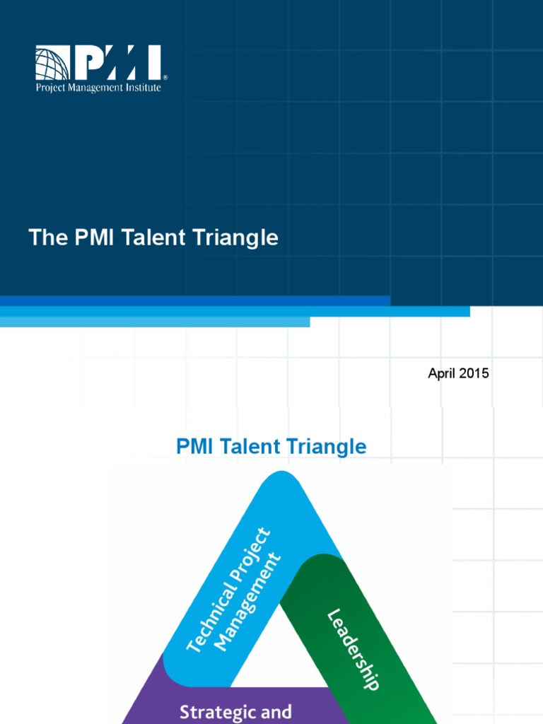 The Pmi Talent Triangle | PDF | Leadership | Project Management ...