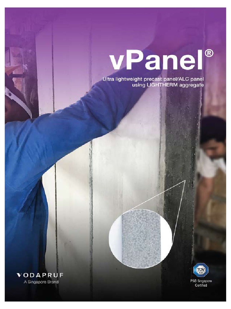 VPanel Lightweight Wall | PDF | Building Insulation | Drywall