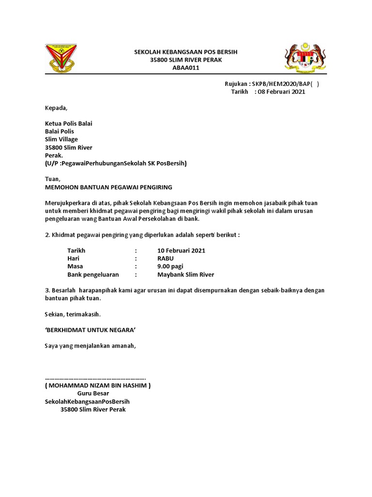 Surat Polis Bap | PDF