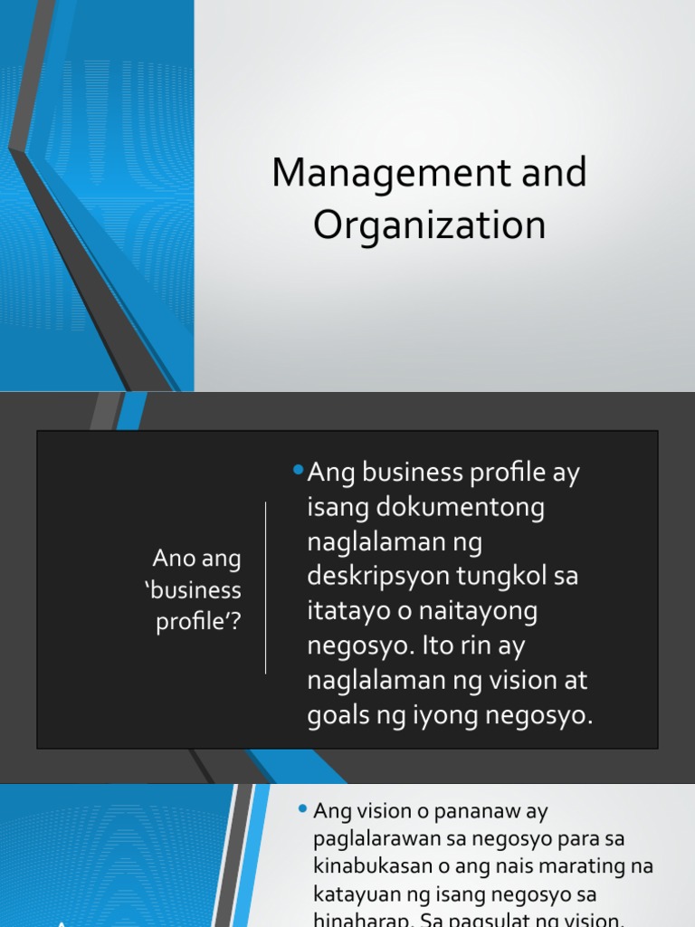 Management Aspect | PDF