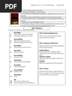Key Quotes and Analysis in Macbeth Act 1 | PDF