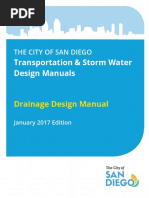 MANUAL - Drainage Design Manual | PDF | Spillway | Storm Drain