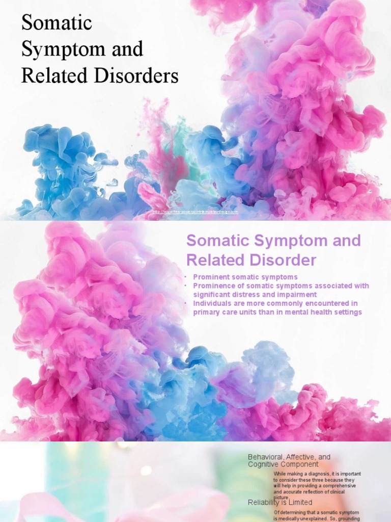 Somatic Symptom Disorders | Download Free PDF | Mental Disorder | Anxiety