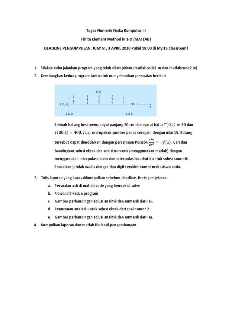Tugas Matlab | PDF | Metode & Bahan Ajar