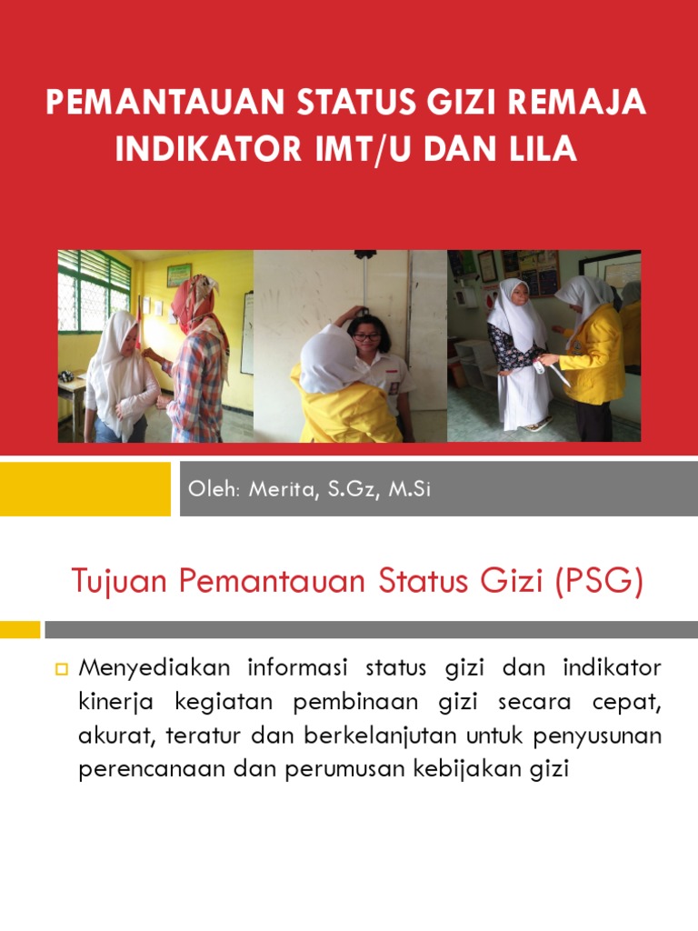 Pemantauan SG Imt-U Dan Lila | PDF