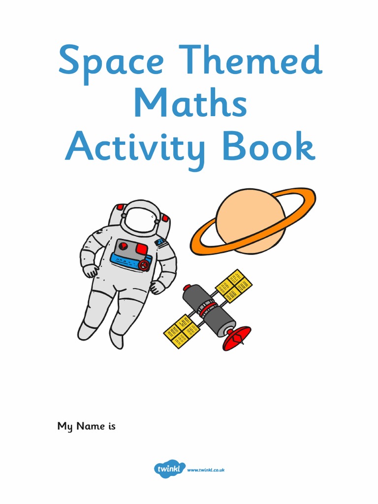 Space-Themed Math Activity Book | PDF | Teaching Mathematics | Leisure