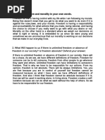 Moral Dilemma Worksheet | PDF | Objectivity (Philosophy) | Persuasion