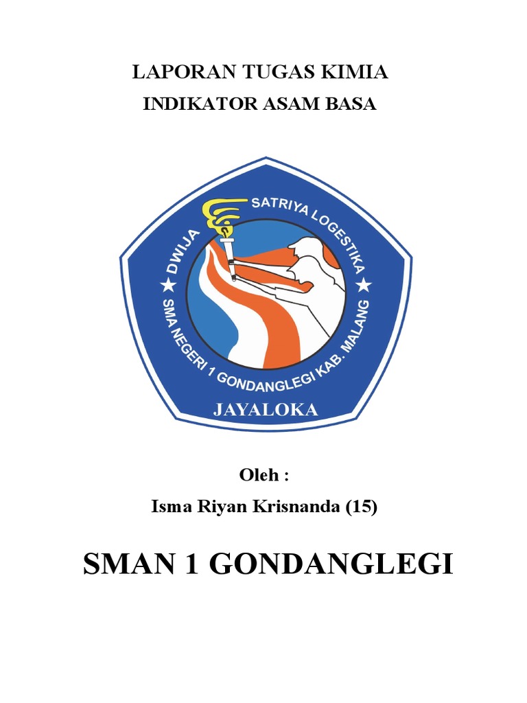 Indikator Alami Asam Basa Bunga Telang | PDF