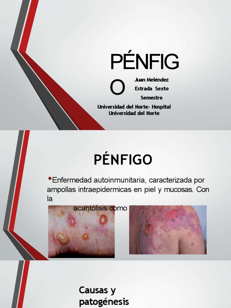 PENFIGO | PDF | Dermatología | Condiciones cutáneas