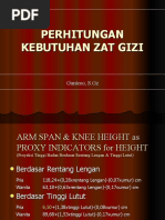 Perhitungan Kebutuhan Energi Dan Zat Gizi | PDF | Kesehatan Holistik