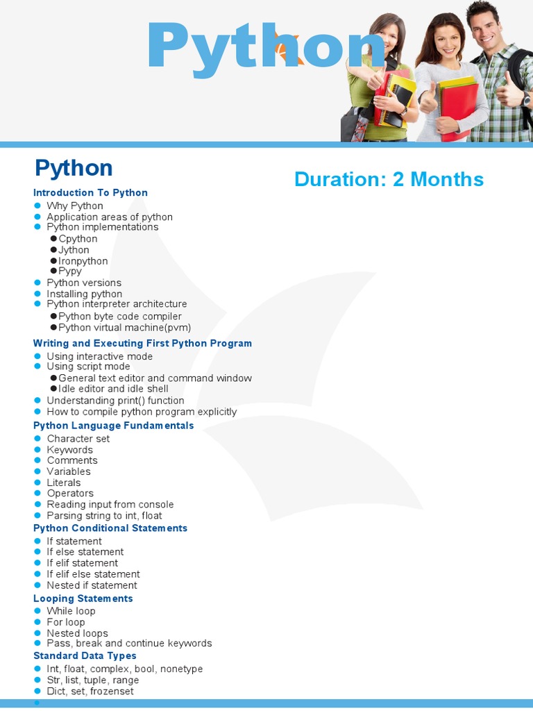 A Comprehensive Introduction To Python Core Concepts Data Structures Functions Modules File