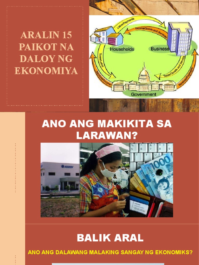 Paikot Na Daloy NG Ekonomiya | PDF