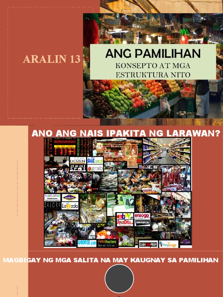 Ang Pamilihan | PDF