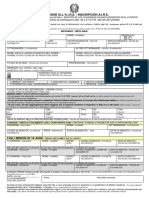 Italian Passport Form MOD 1 | PDF